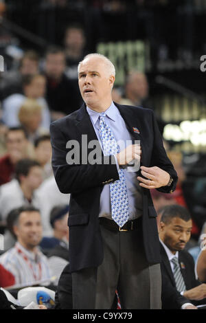 St. Bonaventure Bonnies head coach Mark Schmidt during an NCAA mens ...