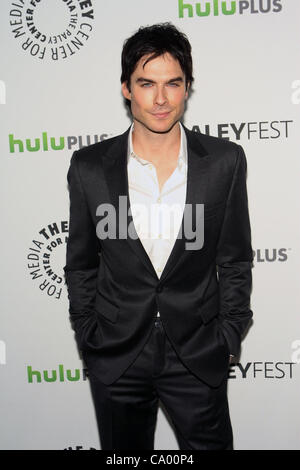 Ian Somerhalder. 10 March 2012, Los Angeles, California. PaleyFest 2012 ...