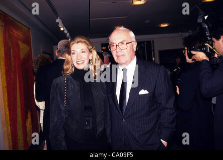 Nov. 6, 1991 - New York, New York, U.S. - 16239.JOHN GUTFREUND & Wife ...