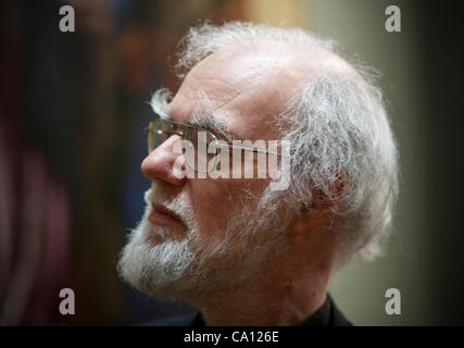 The Archbishop of Canterbury Rowan Williams at the Barber Institute of ...