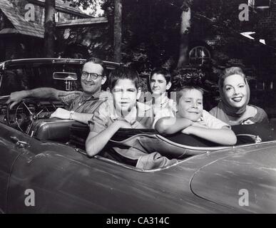 STEVEN ALLEN with his family.(Credit Image: Â© Smp/Globe Photos ...