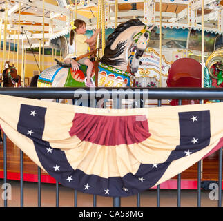 Historic Nunley's Carousel on Museum Row in Garden City on Long Island ...