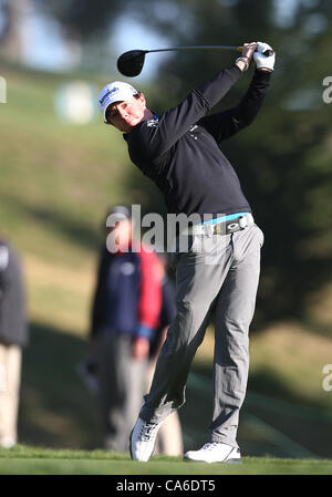 Rory McIlroy after teeing off the 5th during the Amgen Irish Open 2024 ...