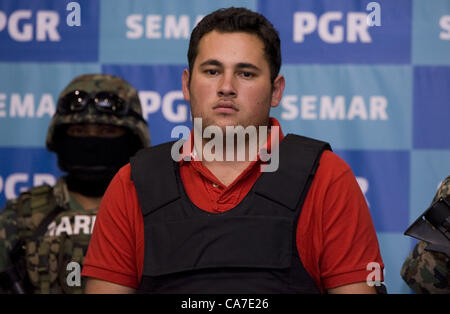 June 21, 2012 - Mexico, Distrito Federal, MEXICO - Jesus Alfredo Guzman ...