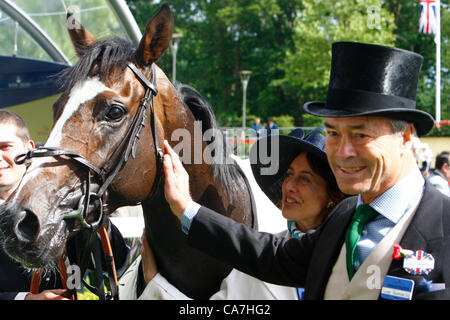22.06.12 Ascot, Windsor, ENGLAND: Mr George Strawbridge the owner of ...