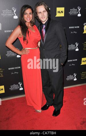 Jonathan Jackson, Lisa Vultaggio at arrivals for 38th Annual Daytime ...