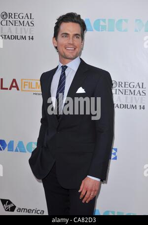 Matt Bomer at the Los Angeles premiere of 'In Time' held at the Regency ...