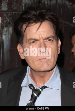 Charlie Sheen at arrivals for FX Summer Comedies Party, Lure, Los ...