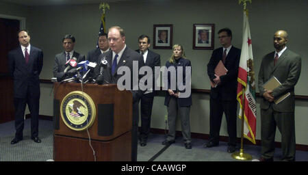 United States attorney Kevin Ryan, left, Ross Nadel, Chief of criminal ...