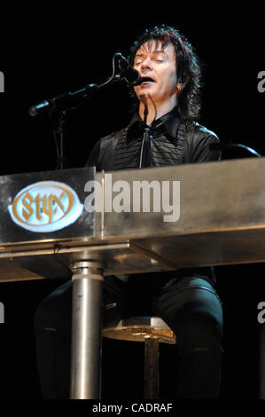 Lead Singer and Keyboardist Lawrence Gowan and Styx performed a live ...