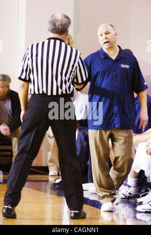 St. Mary's head coach Randy Bennett works the bench in the first half ...