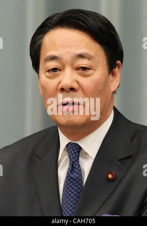 Japanese Minister of Economy, Trade and Industry Ryosei Akazawa speaks ...