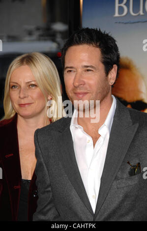 Rob Morrow and Debbon Ayer Los Angeles premiere of 'Milk' at the ...