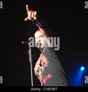 Sep 20, 2007 Fayetteville, NC; USA, Singer JASON MICHAEL CARROLL Stock ...