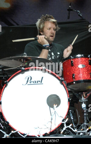 Sep. 26, 2007 Raleigh, NC; USA, Singer ADAM GONTIER of the band Three ...