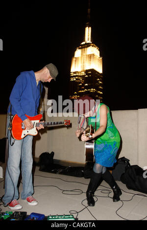 Carina Round performing in Manhatten September 17th, 2007 Stock Photo ...