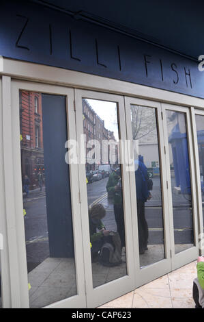 Zilli restaurant, London Stock Photo - Alamy