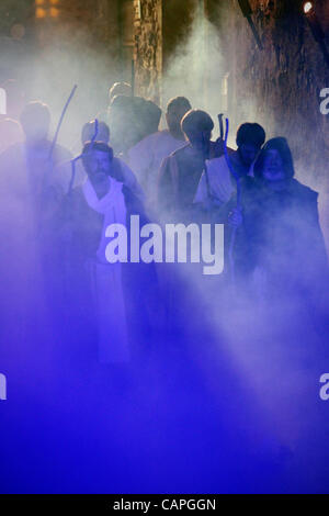 Death dance at Verges Catalonia Stock Photo - Alamy