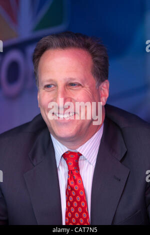 WNBC TV4 sports anchor Bruce Beck signs autographs at the Road to ...