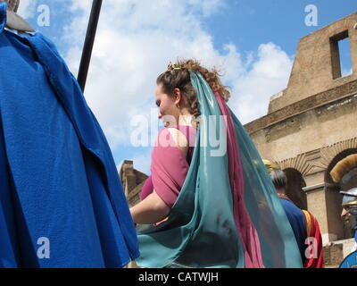 2765 Birthday - Birth of Rome celebrations by the colosseum, Rome ...