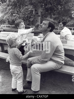 KEN BERRY with son John Kenneth and daughter Jennifer Kate.(Credit ...
