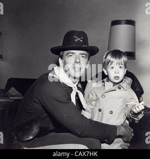 KEN BERRY with son John Kenneth and daughter Jennifer Kate.(Credit ...