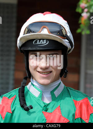 Jockey Jason Hart at Pontefract Racecourse. Picture date: Tuesday July ...