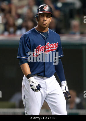 CLEVELAND, OH - MAY 23: Chicago White Sox left fielder Andrew ...