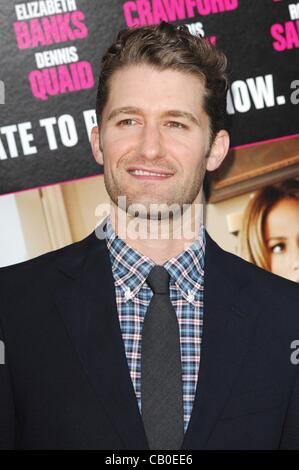 Matthew Morrison at The What to Expect when you Expect Premiere at the ...