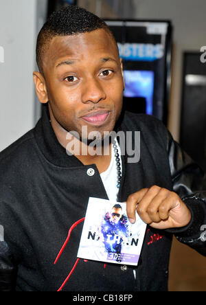 Milton Keynes, England - Starboy Nathan at a signing of his new CD at ...