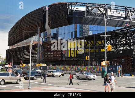 The Barclays Center home of the Brooklyn Nets Sports Arena and Stock ...