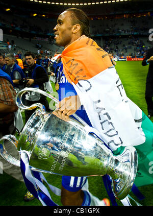 Didier Drogba The 2012 UEFA Champions League final match between ...