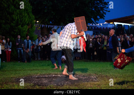 Anastenaria, is a traditional fire-walking ritual,in village called ...