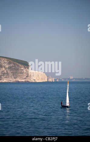 Swanage, Dorset, UK Friday 25 May 2012. 'Calbourne' hauls nostalgic ...