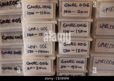 RC Drilling Rock Chips Stock Photo - Alamy