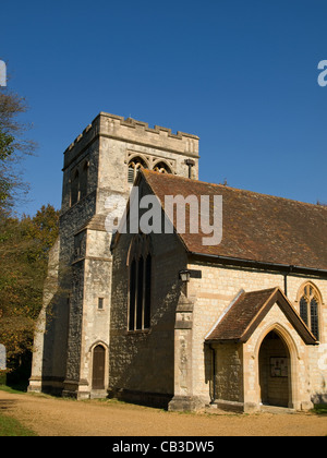 St Katherines church Exbury Hampshire England UK Stock Photo - Alamy