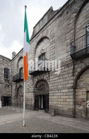 Ireland, Dublin, Kilmainham Gaol, entrance to former prison, built in ...