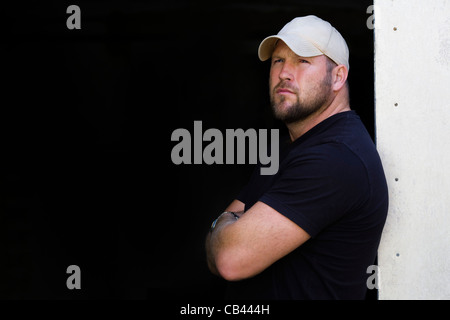 Former British Heavyweight boxer Scott Welch at his Gym in Brighton ...
