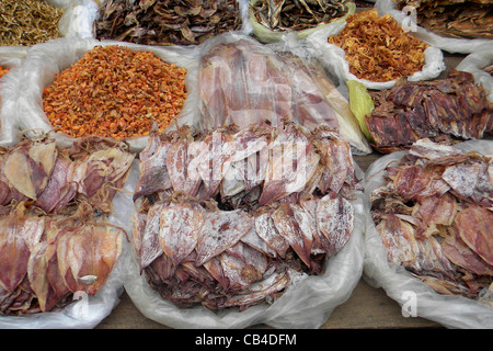 Dry Fish. Local Market. Luang Prabang. Laos Stock Photo - Alamy
