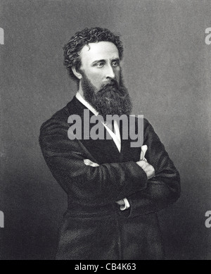 Edward Bulwer-Lytton, 1st Baron Lytton (1803-1873) on engraving from ...