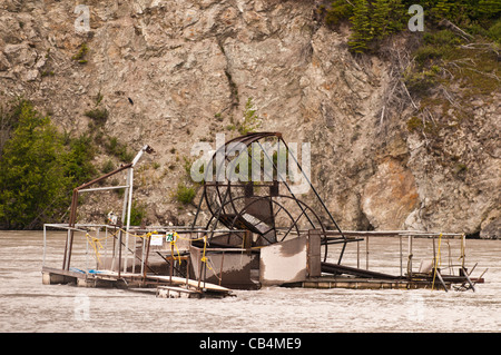 Fishing Wheel in Copper river near Chitina, Alaska Stock Photo ...
