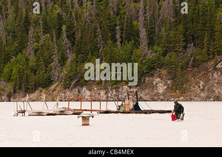 Salmon Wheels in the Copper River, Alaska Stock Photo - Alamy