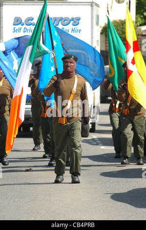 Members of the Real IRA at a 1916 Easter Rising commemoration ...