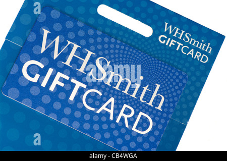 WhSmith Gift Voucher Stock Photo - Alamy
