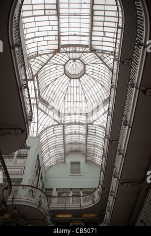 Interior of Victorian Barton Shopping Arcade, Deansgate, Manchester ...