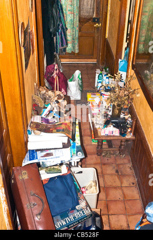 Disgusting domestic slum living conditions - France Stock Photo - Alamy