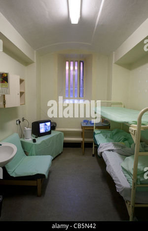 View of the inside of a 2 man cell at Wandsworth Prison London UK Stock ...