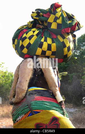 Woman, Mumuila tribe, Jau, Angola Stock Photo - Alamy