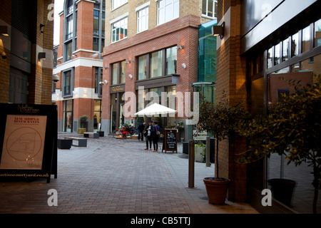 St Martin's Courtyard in Covent Garden - London UK Stock Photo - Alamy