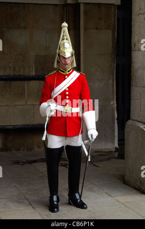 Lifeguards regiment of the Household Cavalry, London, UK Stock Photo ...